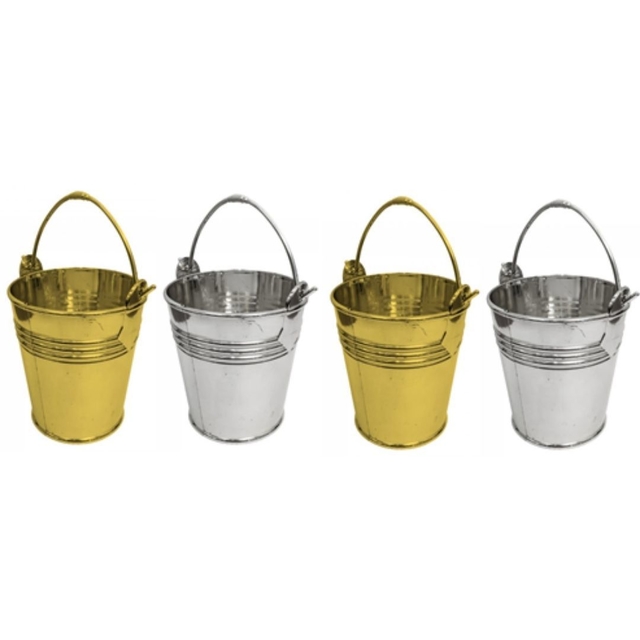 MINI BALDES METALIZADOS x1 U - Srl Comerciales