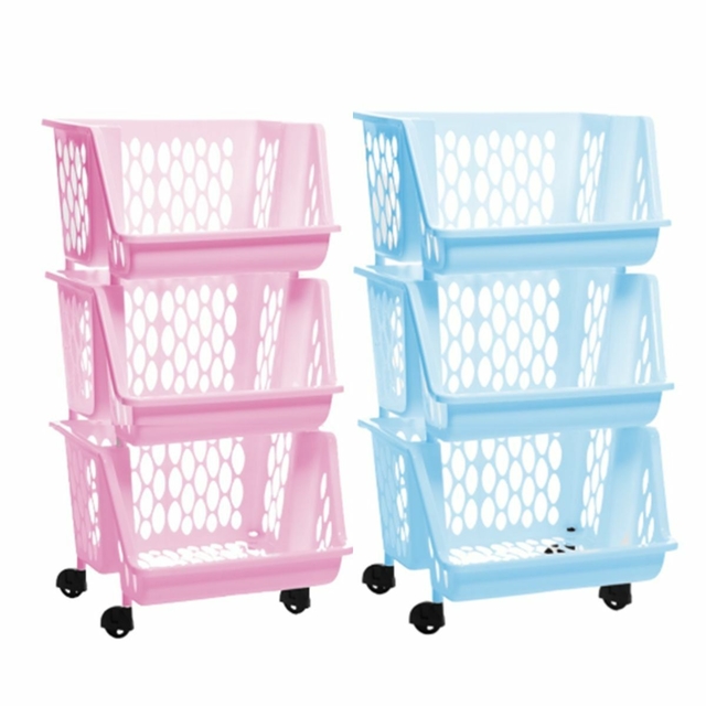 Organizador Multiuso Empilhável Triplo