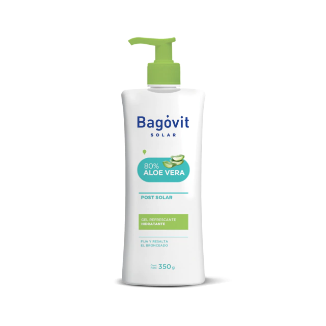 Gel Refrescante Post Solar Bagovit x 350grs