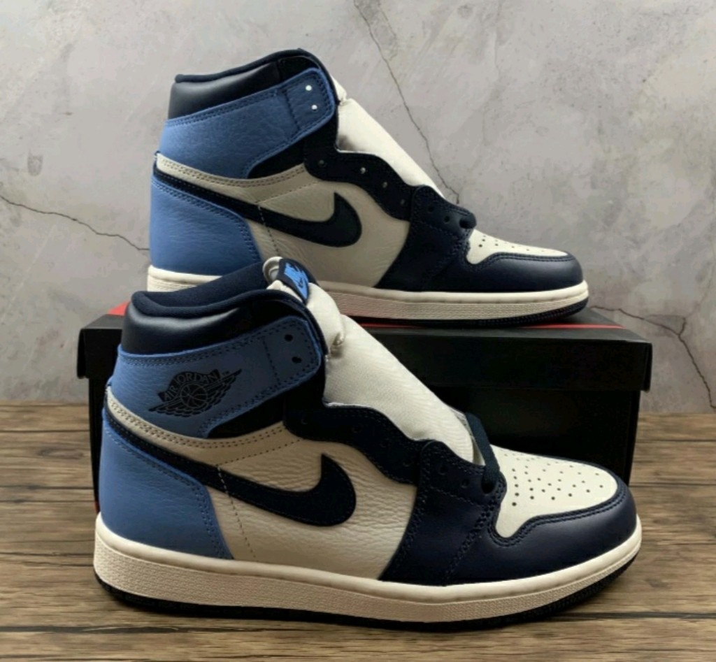 Jordan 1 Retro High Obsidian UNC - Hype Imports BR