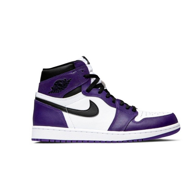 JORDAN 1 COURT WHITE PURPLE BRANCA ROXA