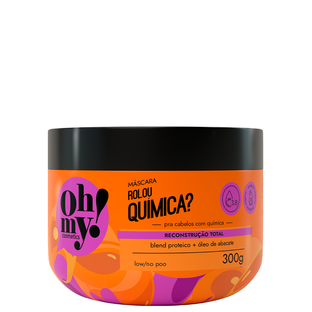 Máscara Rolou química? 300g - Oh My! Cosmetics