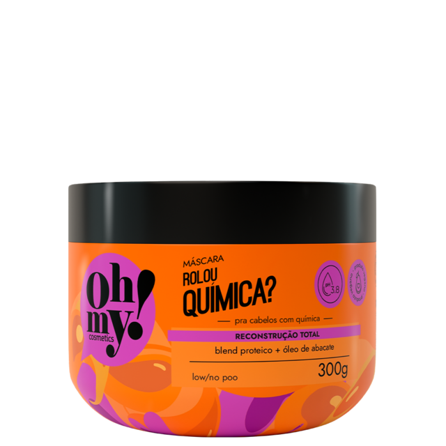 Máscara Rolou química? 300g - Oh My! Cosmetics