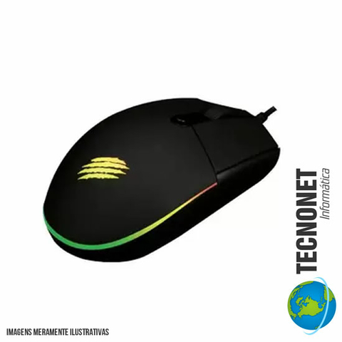 MOUSE GAMER ORIUM MS323 PRETO OEX