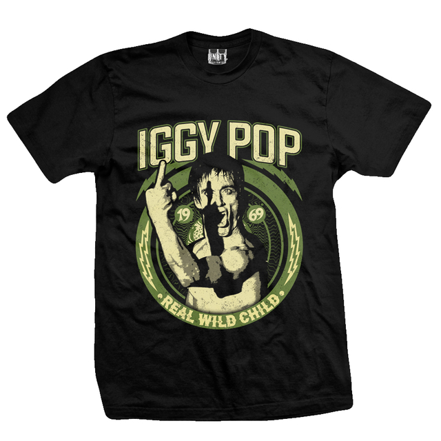 Remera IGGY POP - Real Wild Child - UNITY MERCH