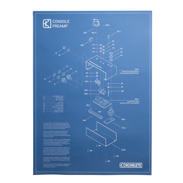 Poster - Console Preamp - Comprar em Cachalote Audio