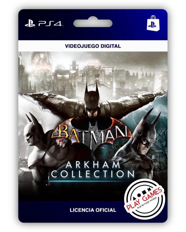 BATMAN ARKHAM COLECTION DIGITAL PS4 - Play Games