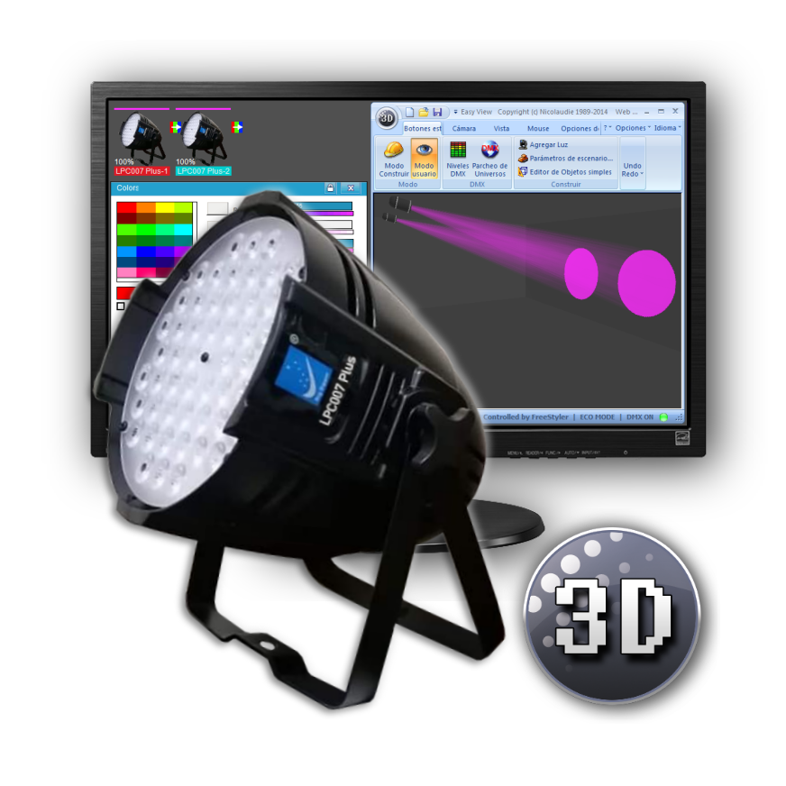 Librería de Magic 3D P/ LPC007 Plus de Big Dipper