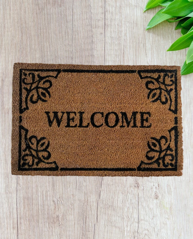 Capacho Fibra de Coco Welcome Naturale