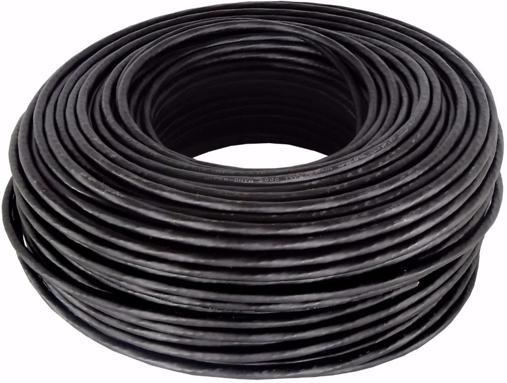 Cable Unipolar 1.5mm X 10 Mts Negro - Grupo Emetres