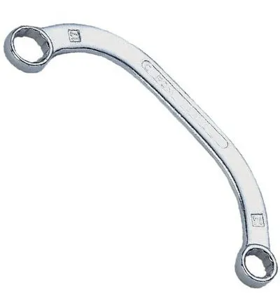 Llave Estriada Curva Tipo C 9/16 X 5/8 Bahco