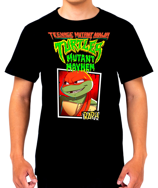 1152 - TMNT MAYHEM RAPH - Comprar en Minos Remeras