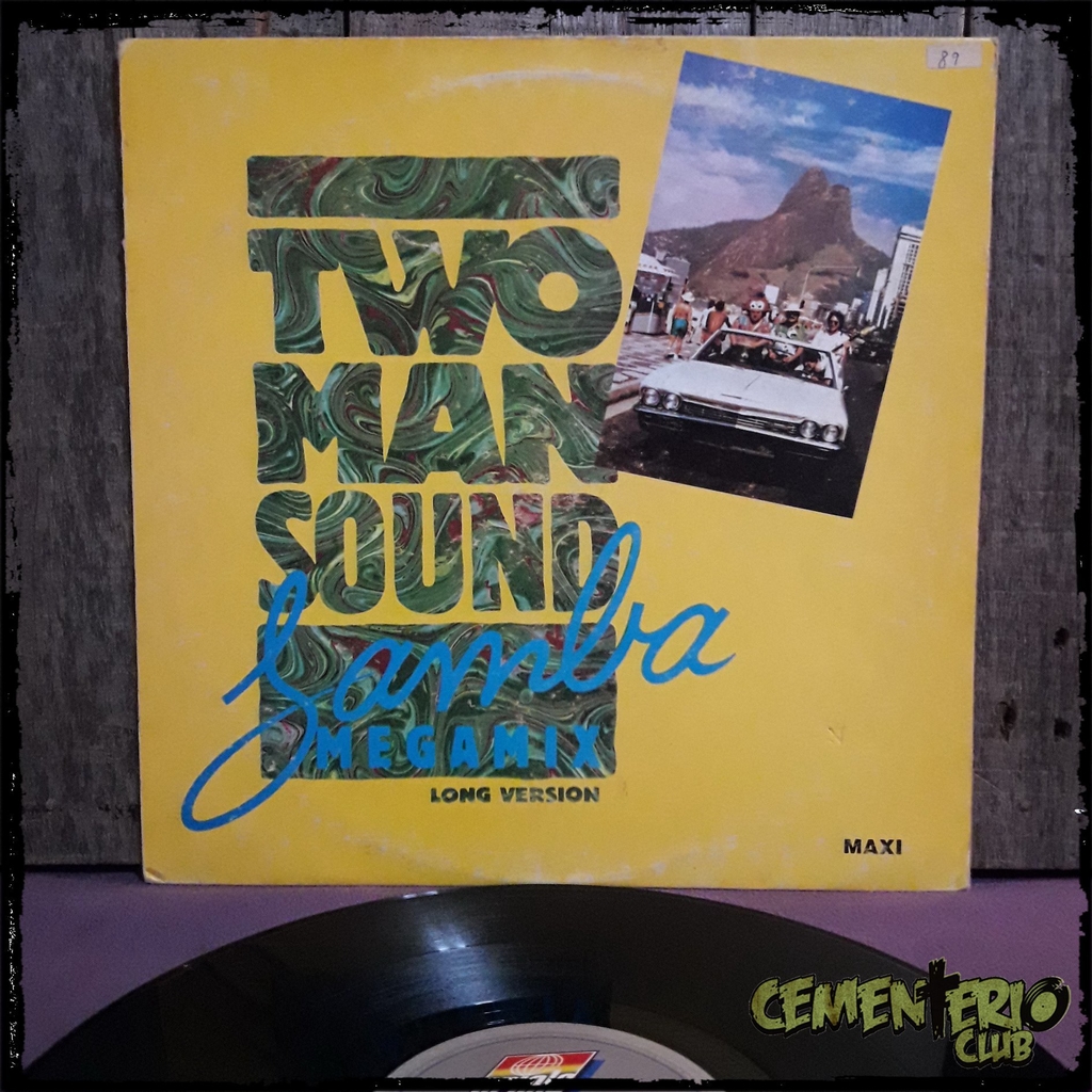 TWO MAN SOUND - Samba Megamix - Ed ARG 1990 Vinilo / LP