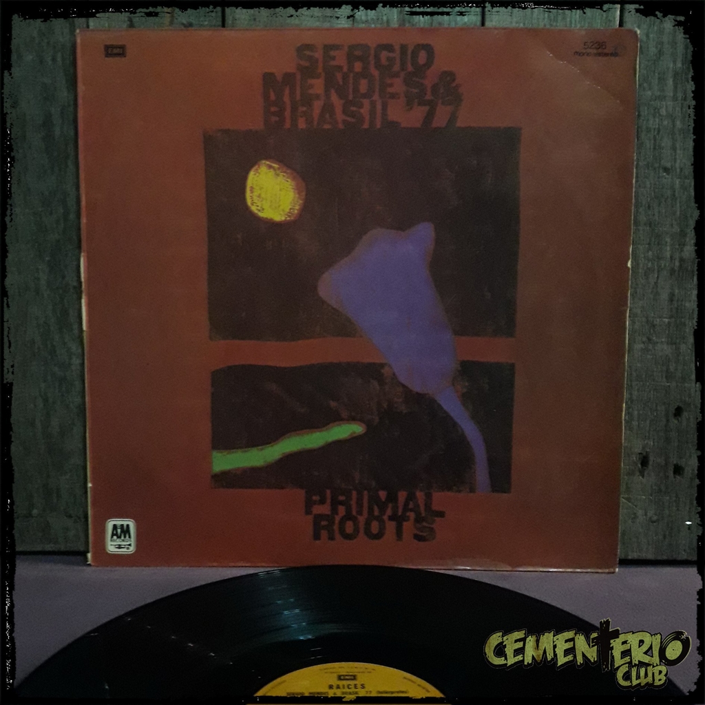 SERGIO MENDES & BRASIL 77 - Primal Roots - Ed ARG 1972 Vinilo / LP