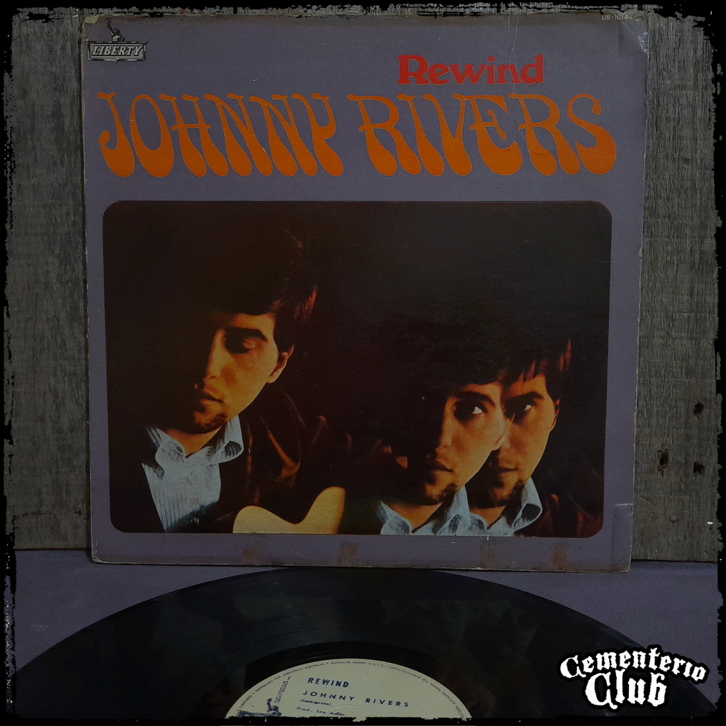 JOHNNY RIVERS - Rewind - Ed ARG 1967 Vinilo / LP