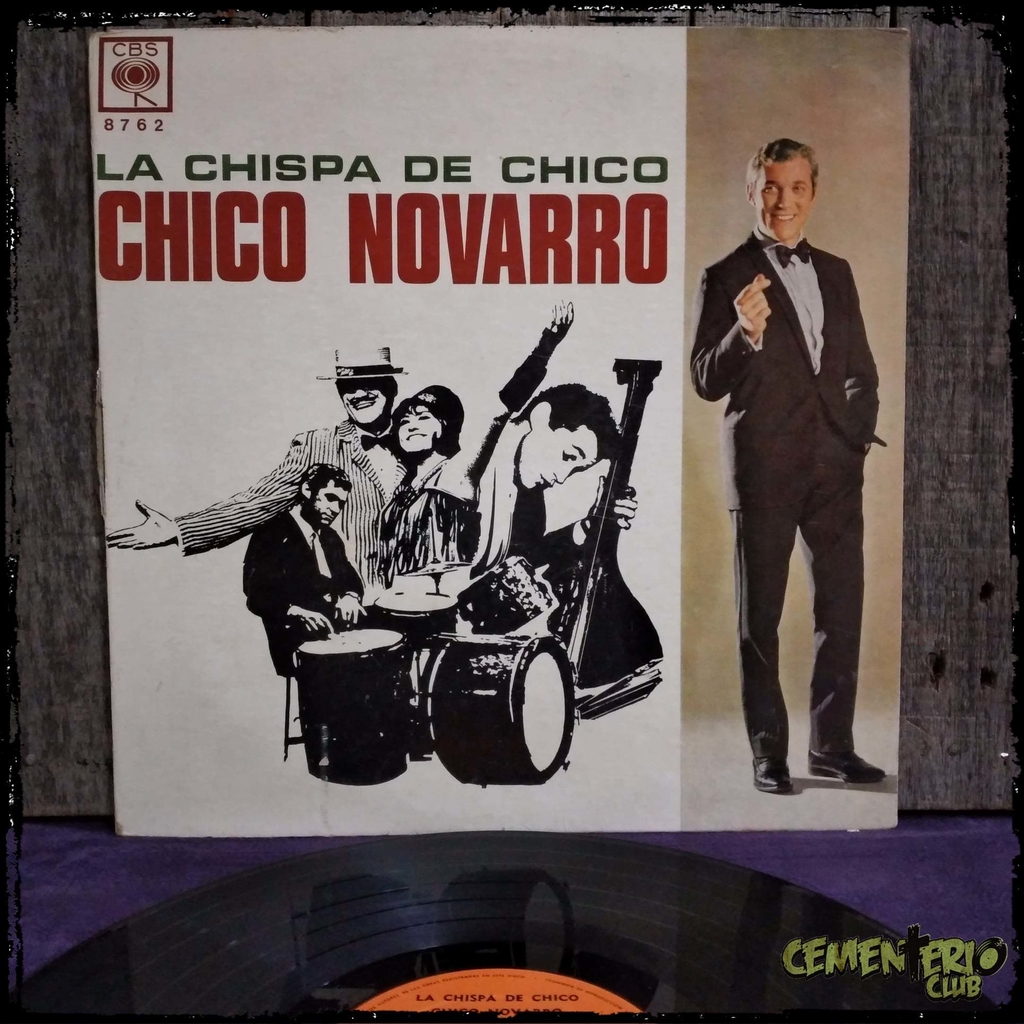 CHICO NOVARRO C/ MIKE RIVAS - La Chispa De Chico - Ed ARG 1968 Vinilo / LP