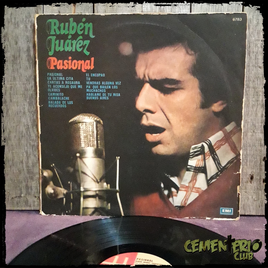 RUBEN JUAREZ - Pasional - Ed ARG 1975 Vinilo / LP