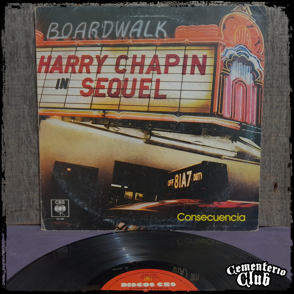 HARRY CHAPIN - Sequel - Ed ARG 1980 Vinilo / LP