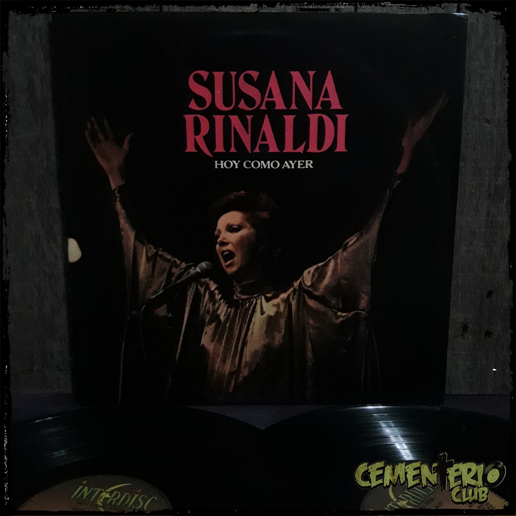 SUSANA RINALDI - Hoy Como Ayer - Ed ARG 1982 Vinilo / 2 LP