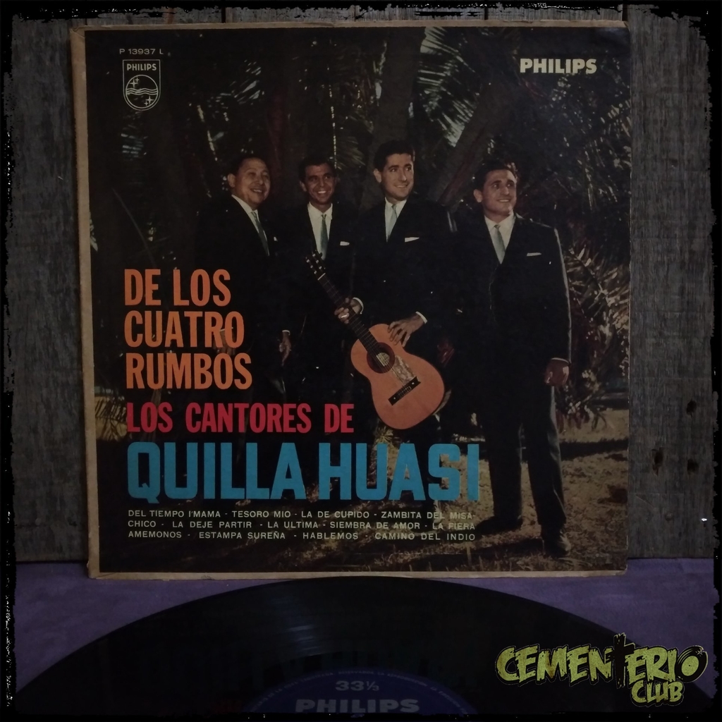 LOS CANTORES DE QUILLA HUASI - De Los Cuatro Rumbos - Ed ARG Vinilo / LP