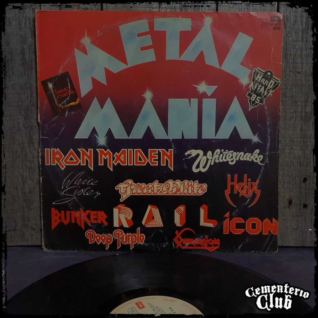 EMI - Metal Mania - Ed ARG 1984 Vinilo / LP