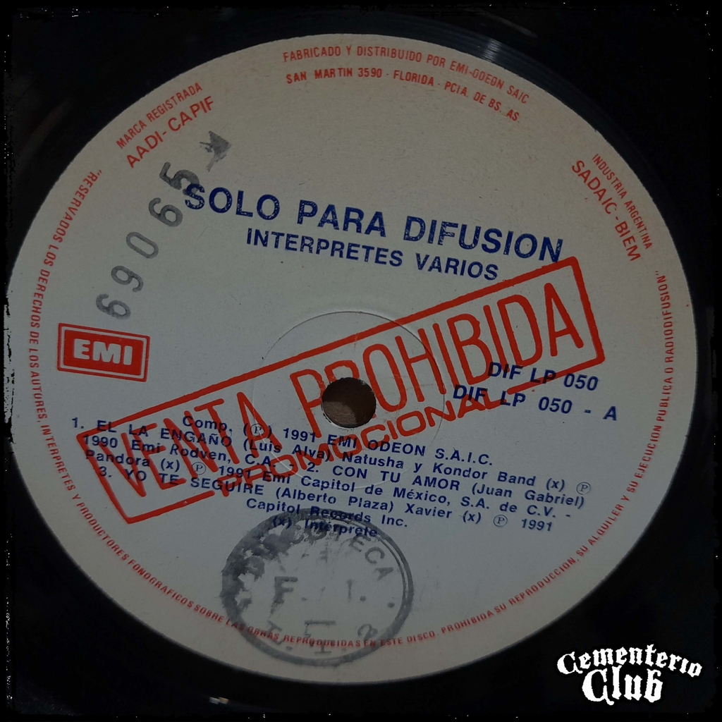 COMPILADO - Emi - Lp 050 - Ed ARG 1991 Vinilo / LP