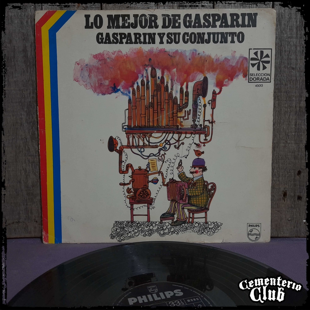 GASPARIN Y SU CONJUNTO - Lo Mejor De Gasparin - Ed ARG Vinilo / LP
