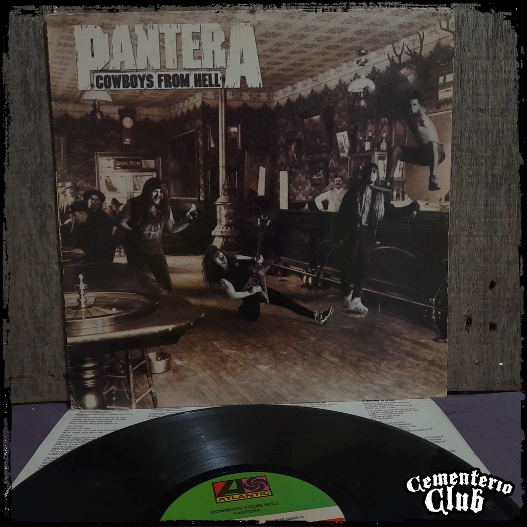 PANTERA - Cowboys From Hell - Ed BRA Vinilo / LP