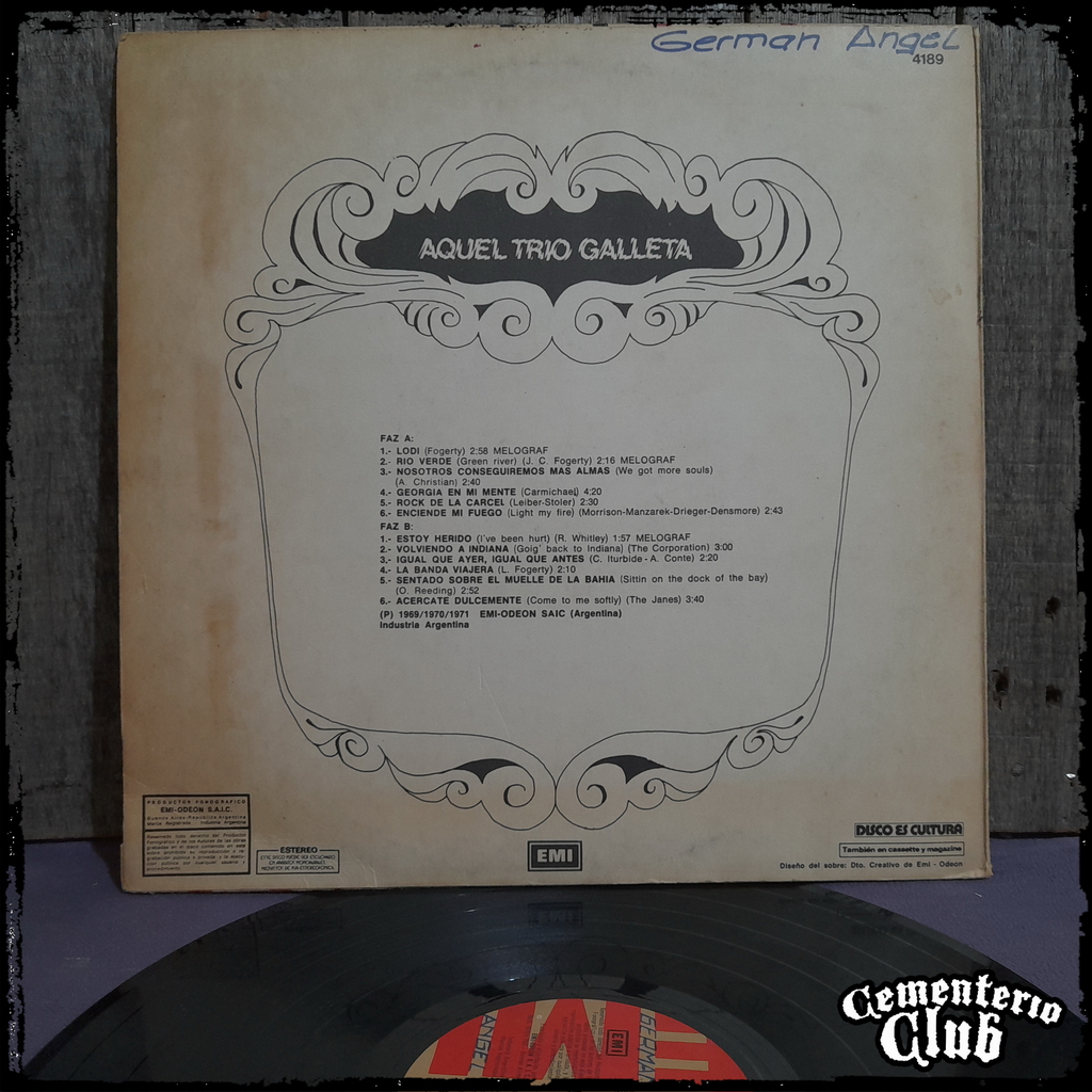 TRIO GALLETA - Aquel - Ed ARG Vinilo / LP