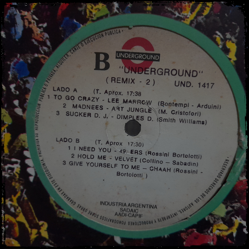 GAPUL - Underground 2 - Ed ARG Vinilo / LP