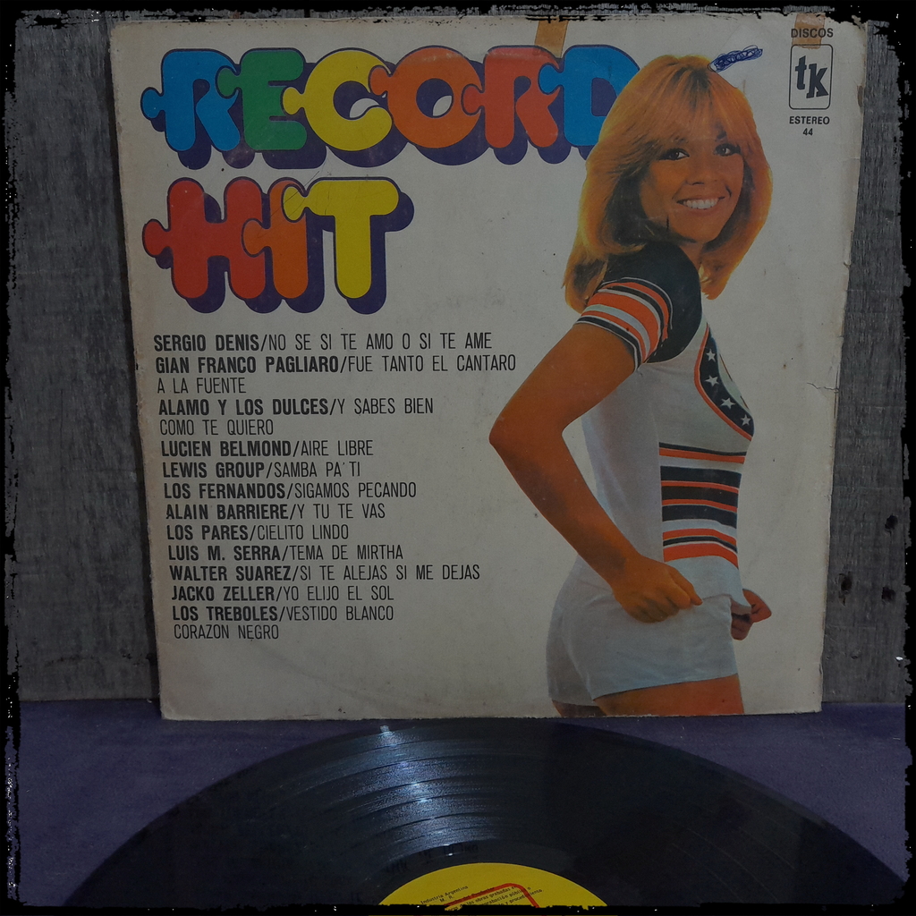 Compilado - Tk - Record Hit - Ed ARG 1976 Vinilo / LP