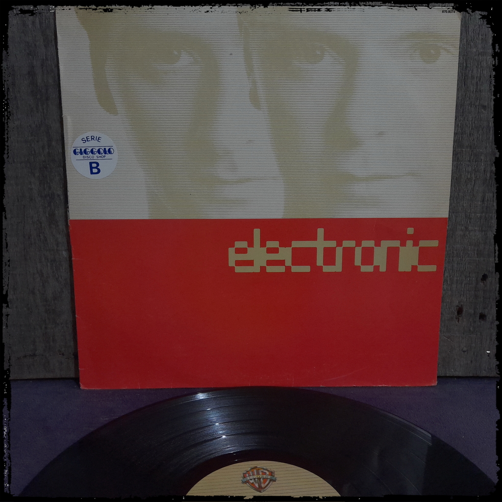 ELECTRONIC - Electronic - Ed BRA 1991 Vinilo / LP