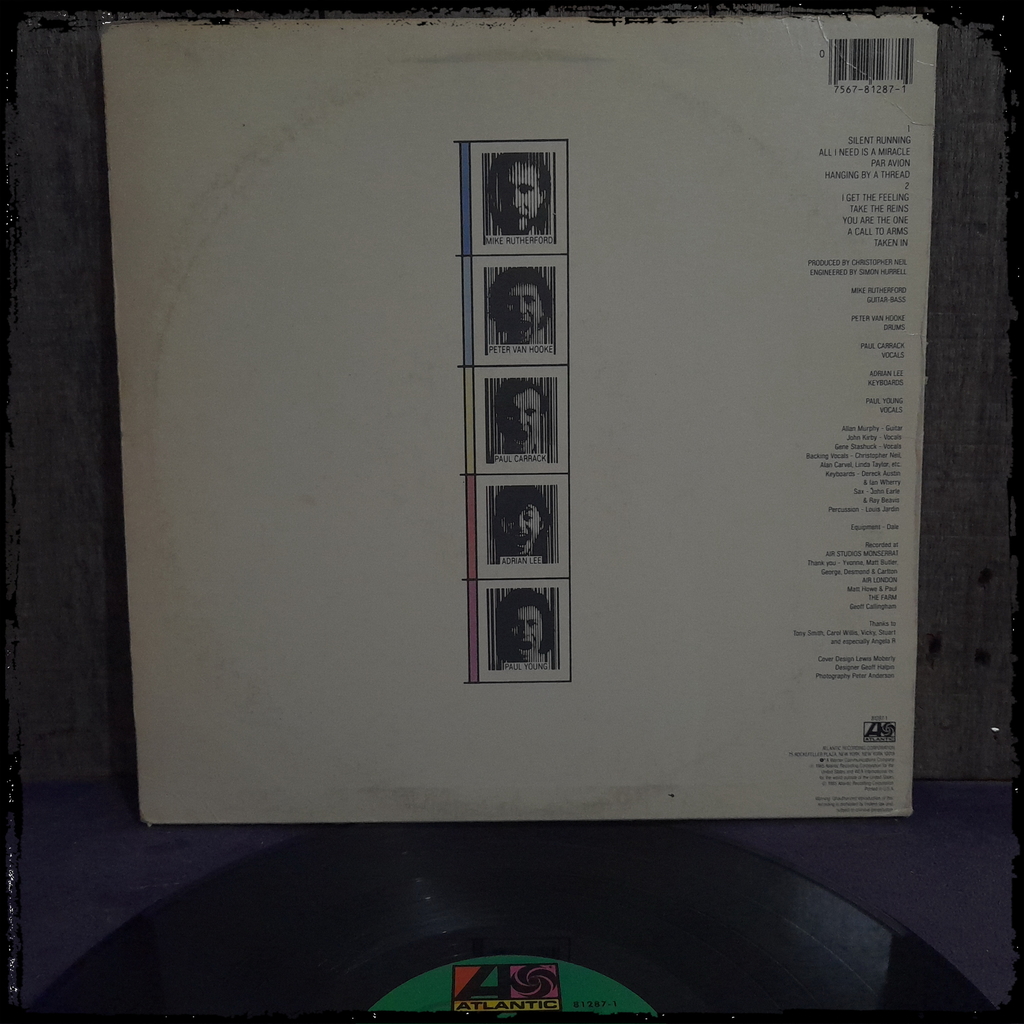 MIKE + THE MECHANICS - Mike + The Mechanics - Ed USA 1985 Vinilo / LP