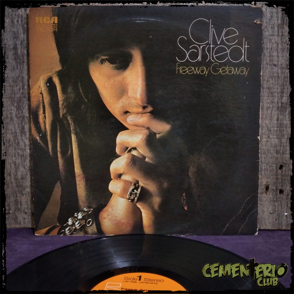 CLIVE SARSTEDT - Freeway Getaway - Ed USA 1971 Vinilo / LP