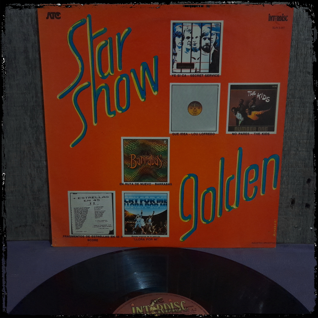 Compilado Interdisc - Star Show Golden - Ed ARG 1981 Vinilo / LP