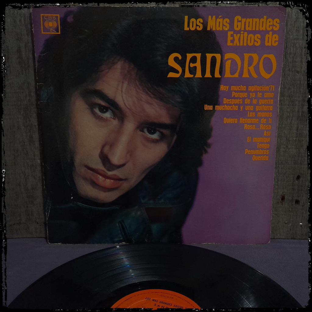 SANDRO - Los Más Grandes Exitos De Sandro - Ed ARG 1971 Vinilo / LP