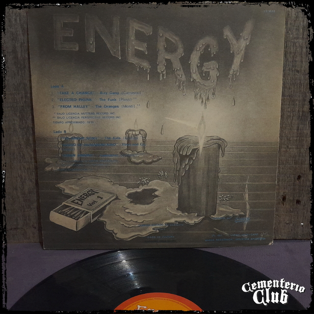 GAPUL / ENERGY - Volumen 1 - Ed ARG 1983 Vinilo / LP