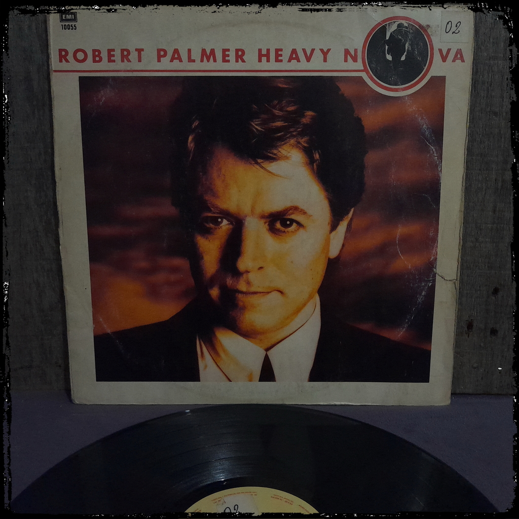 ROBERT PALMER - Heavy Nova - Ed ARG 1988 Vinilo / LP