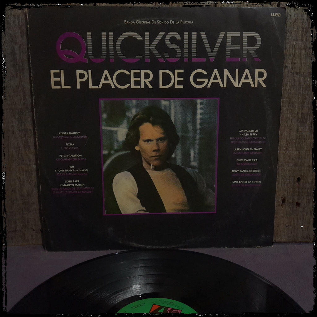 Quicksilver Soundtrack - Ed ARG 1986 Vinilo / LP