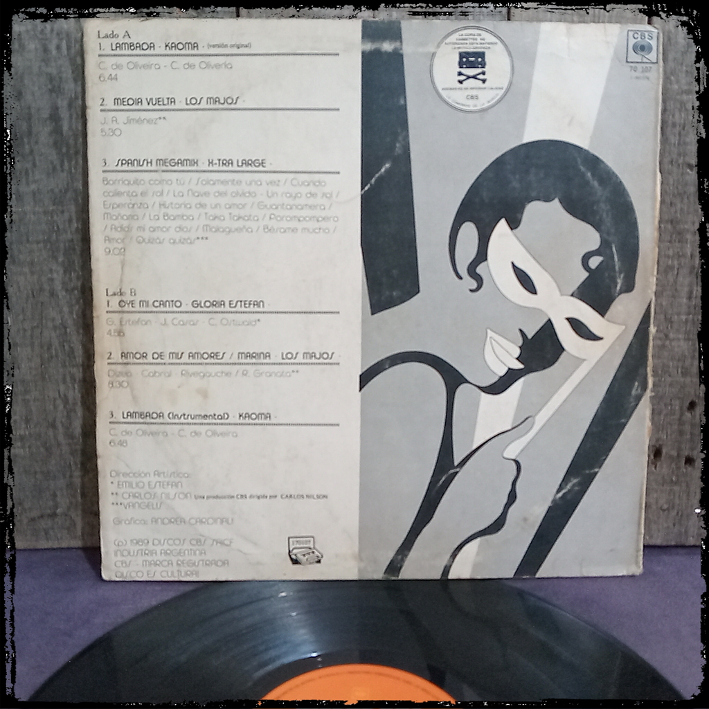 Compilado Discos Cbs - Disco Summer - Ed ARG Vinilo / LP
