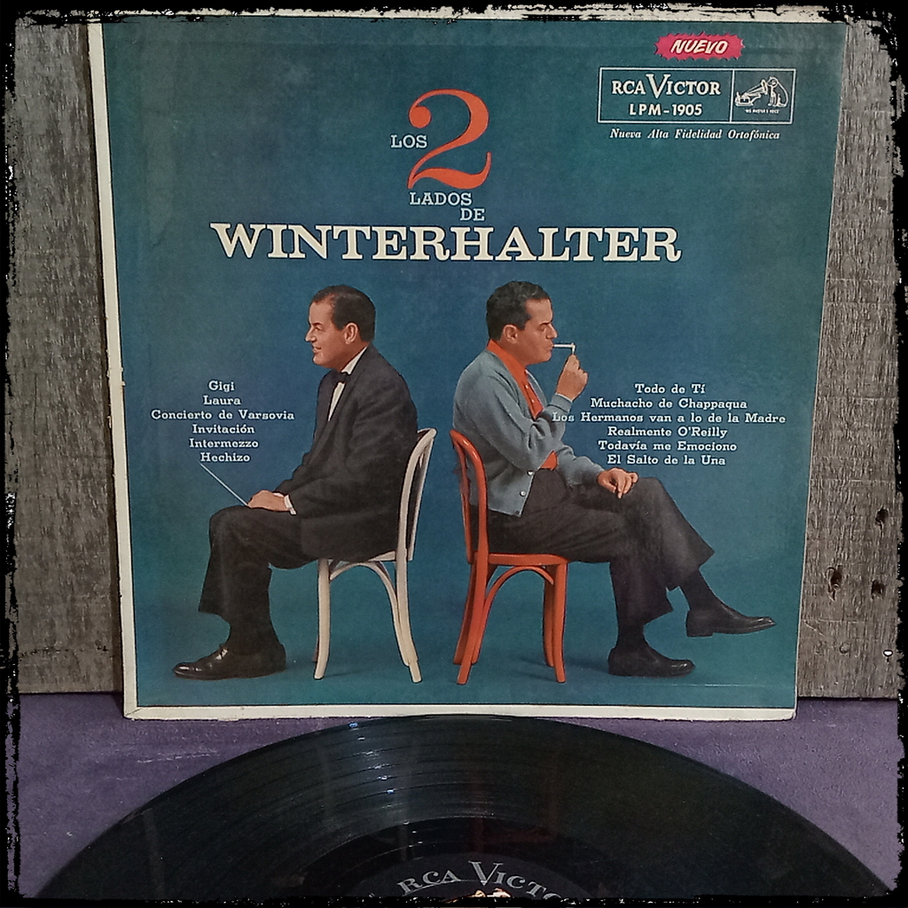 HUGO WINTERHALTER - 2 Sides Of Winterhalter - Ed ARG Vinilo / LP