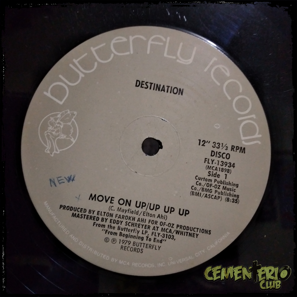 DESTINATION - Move On Up / Up Up Up - Ed USA 1979 Vinilo / LP