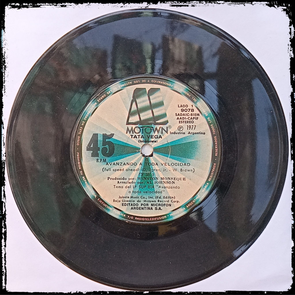 TATA VEGA - Avanzando A Toda Velocidad = Full Speed Ahead - Ed ARG 1977 ...