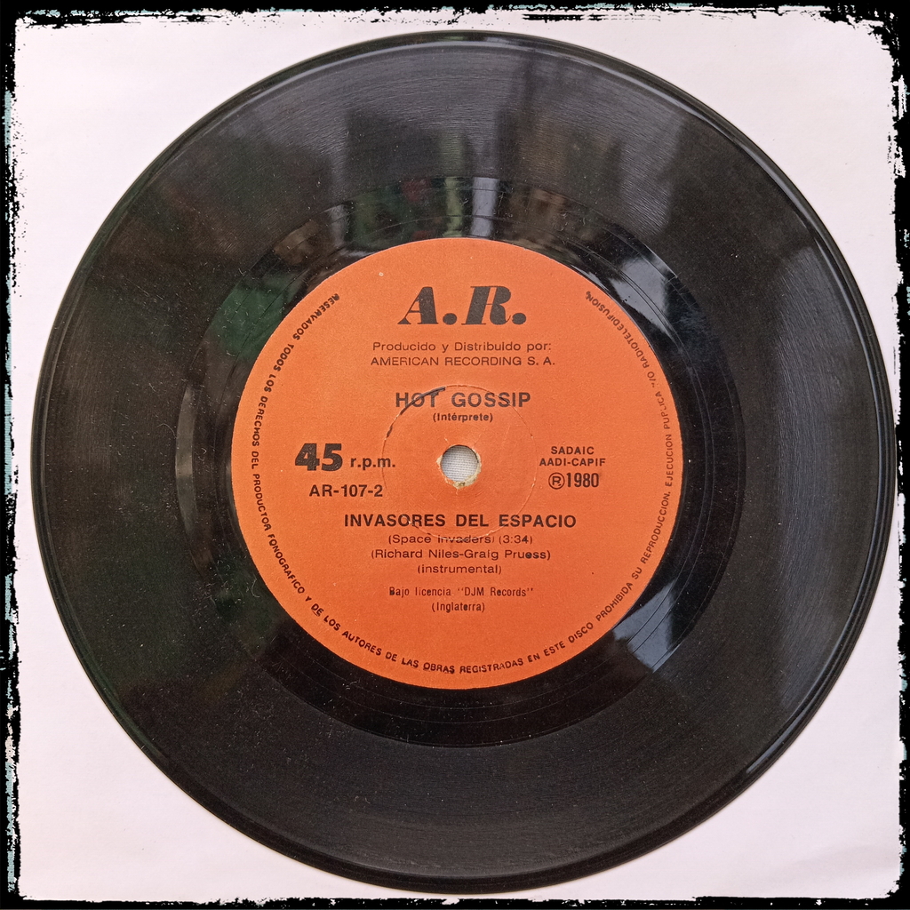 HOT GOSSIP - Invasores Del Espacio = Space Invaders - Vocal - Ed 1980 ...