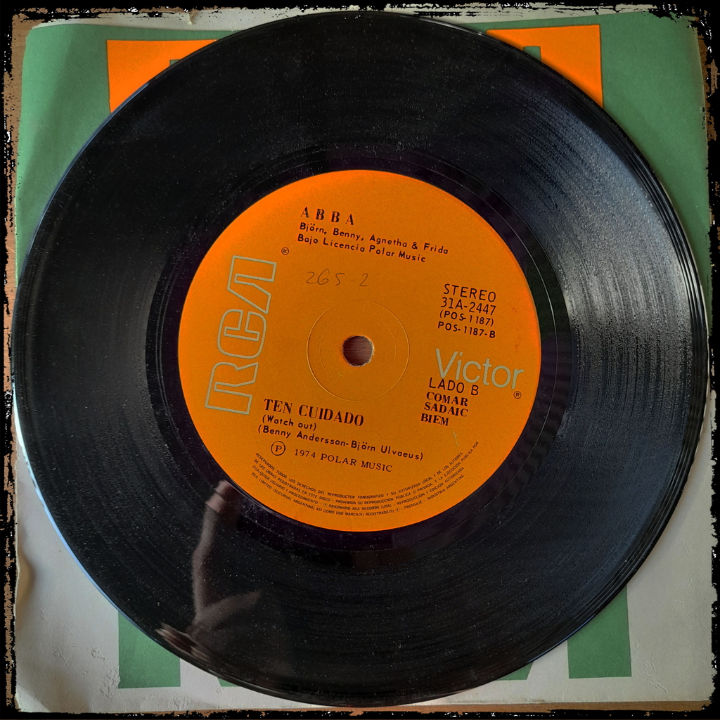 ABBA - Waterloo - Ed ARG 1974 Vinilo / Single