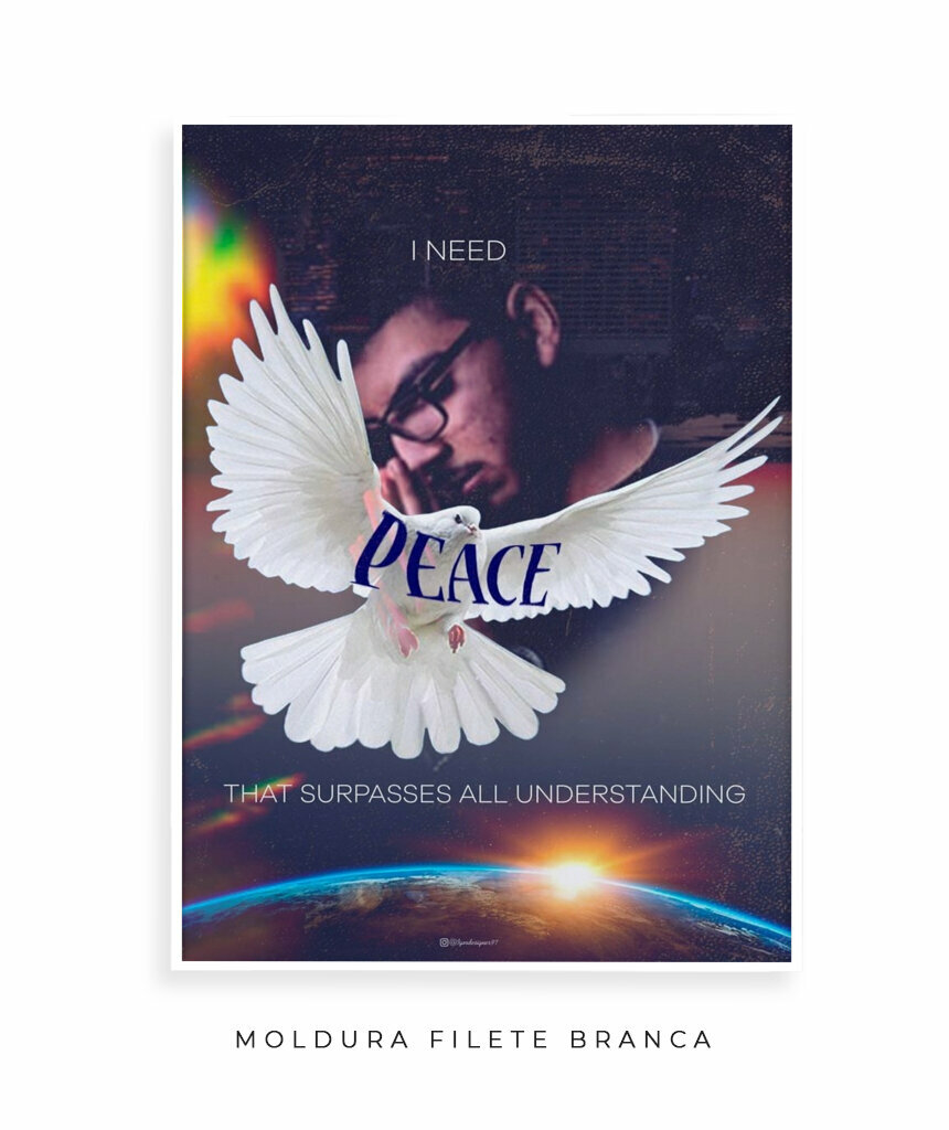 Quadro Decorativo Peace