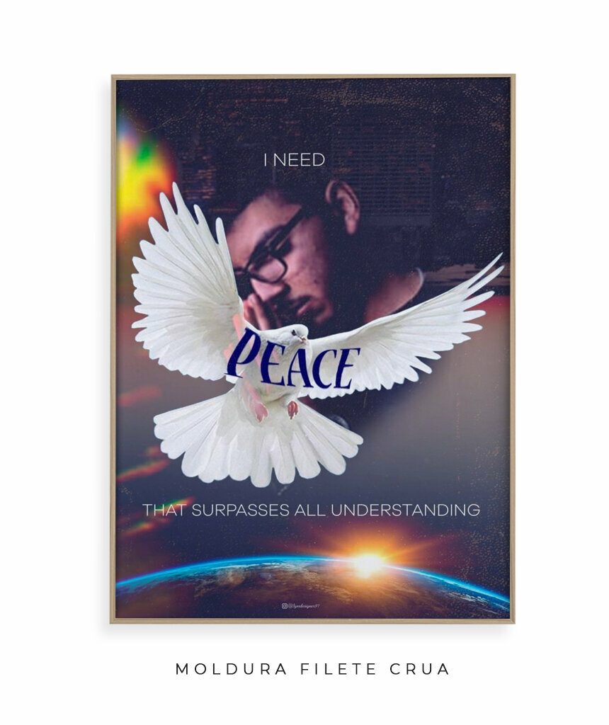 Quadro Decorativo Peace