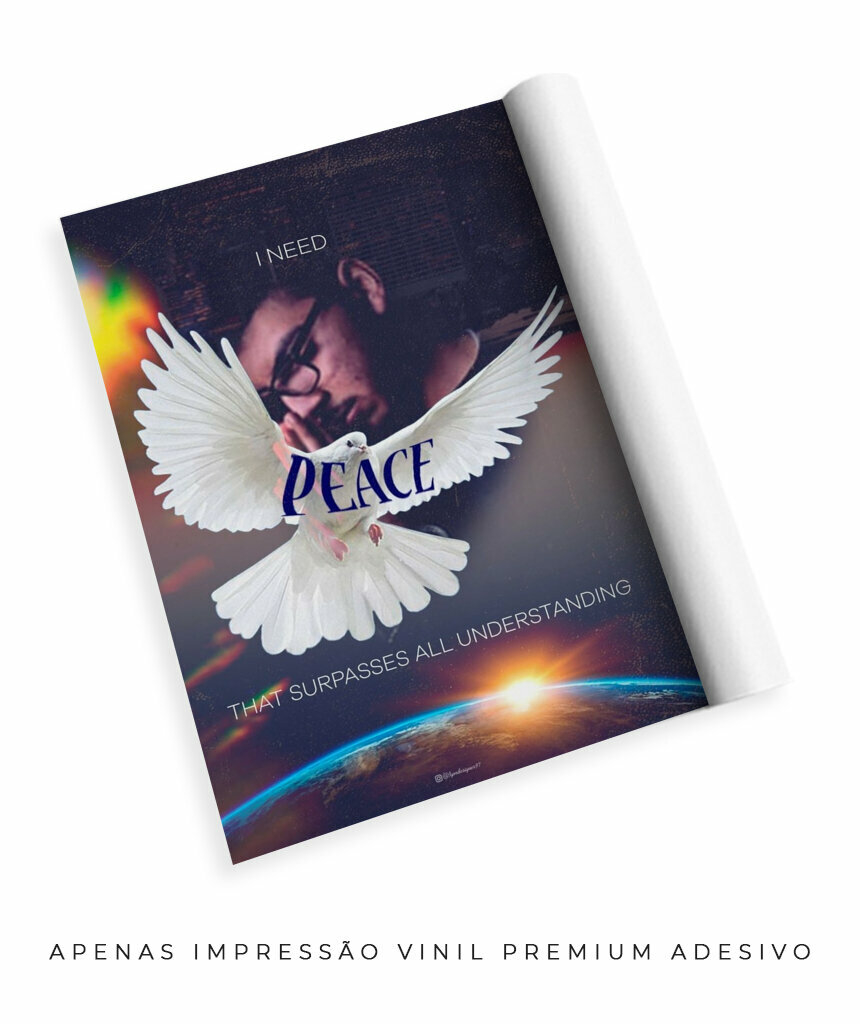 Quadro Decorativo Peace