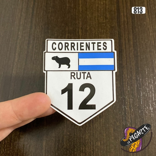 Chapa Ruta 12 - Corrientes - Comprar en lapegaste