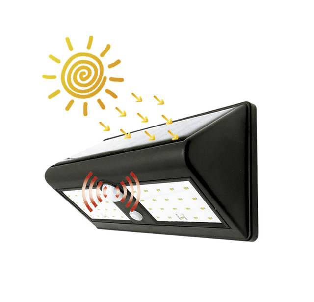 Reflector Led Autonomo Solar con Sensor de Movimiento 9W TBCin